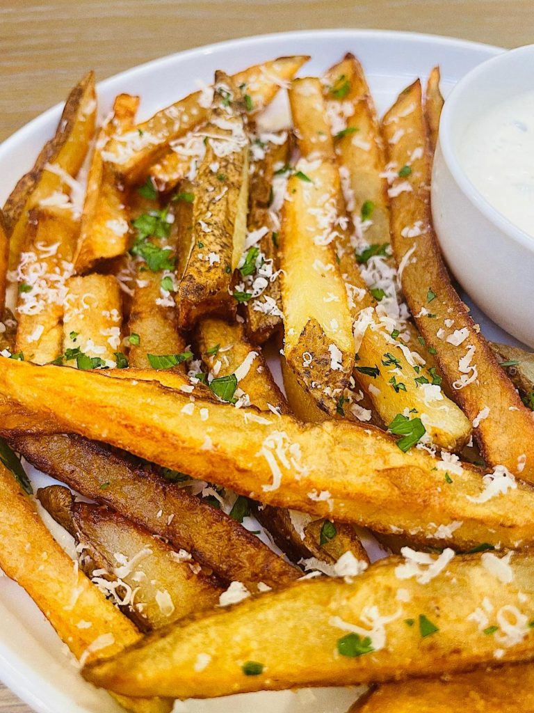 Parmesan Truffle Fries - Yel's Kitchen