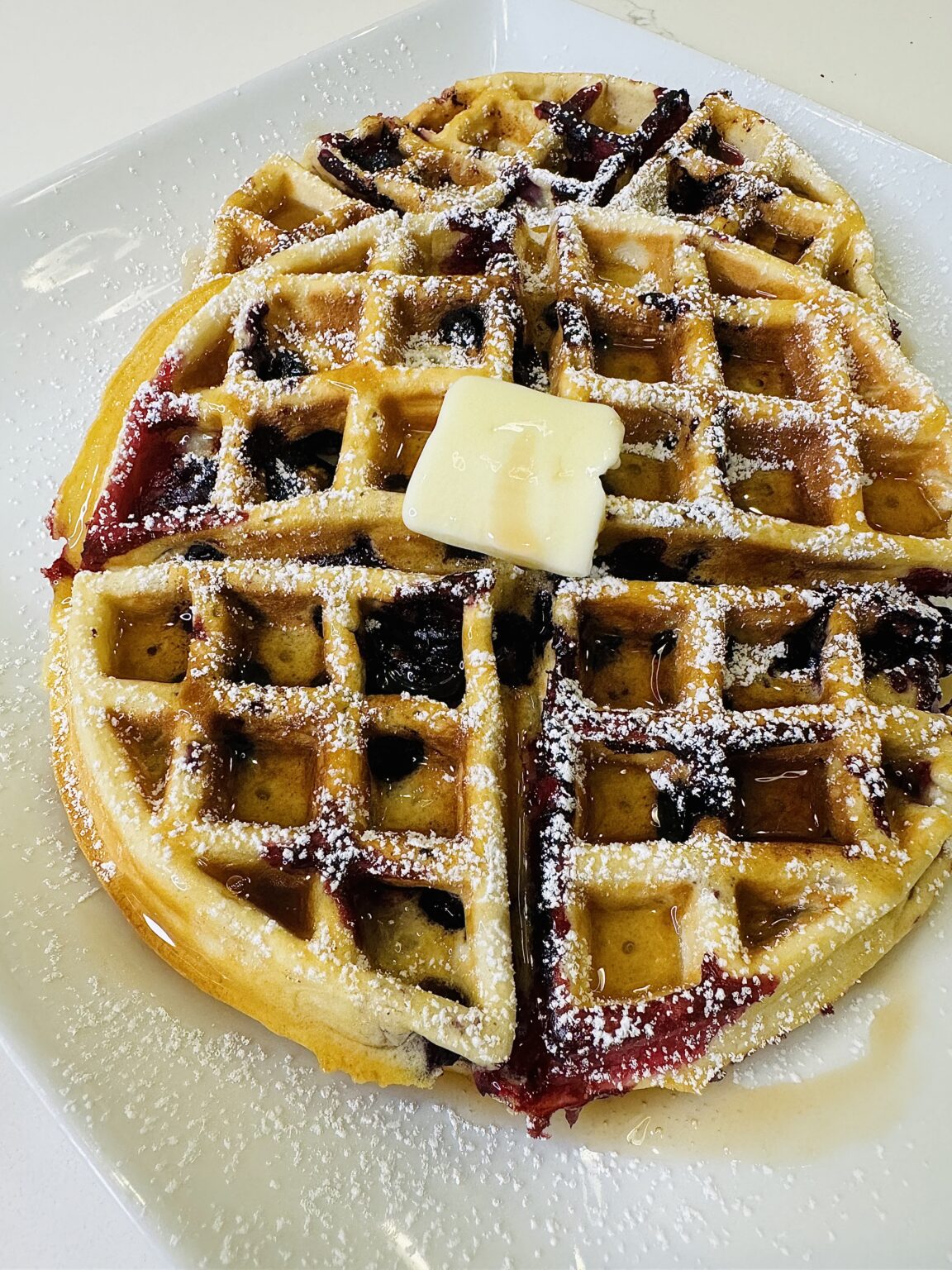Blueberry Waffles